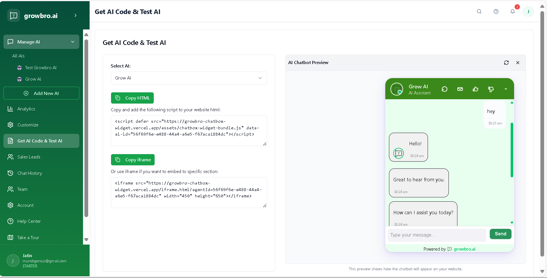 Growbro.ai – AI Chatbots & Automation for Business Growth